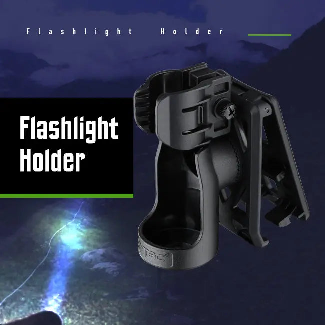 Universal Flashlight Holder with Belt Loop | TheBladeBros.com