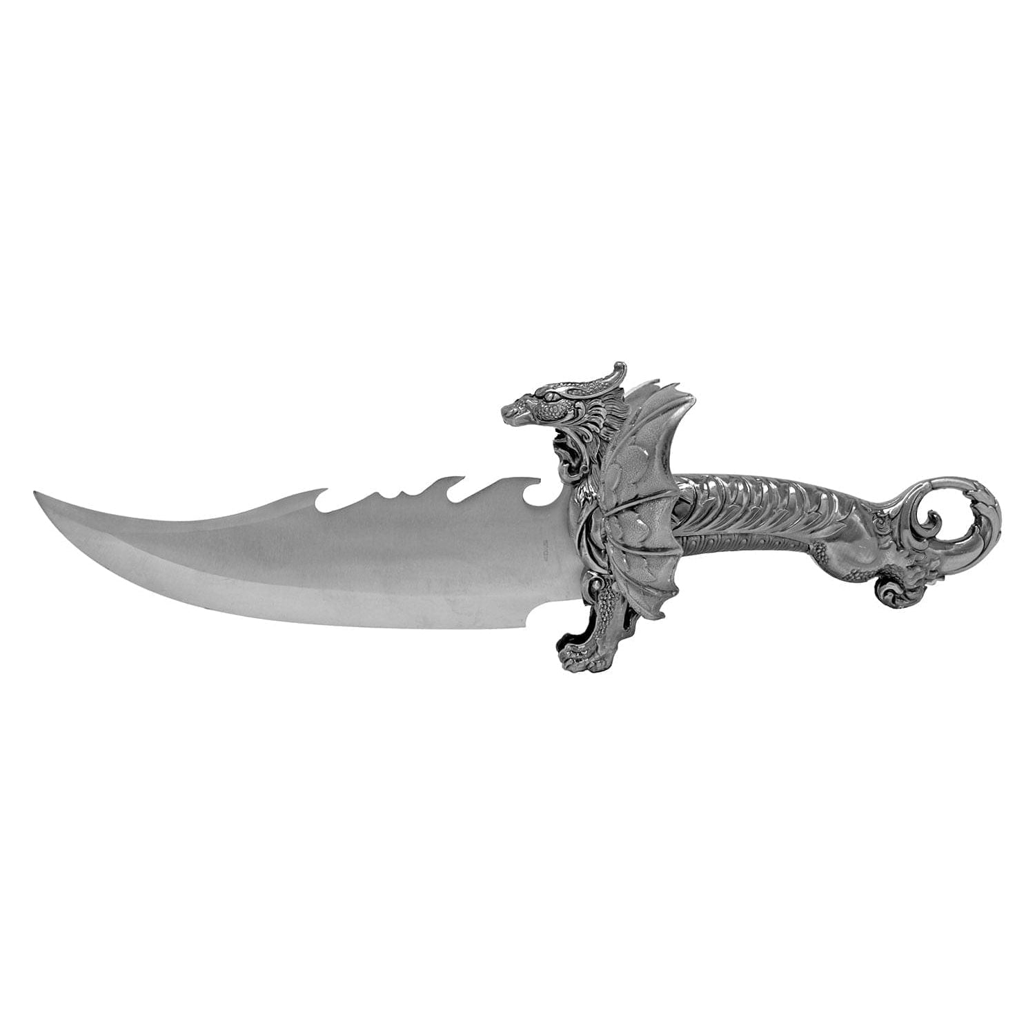 16.13" Heavy Duty Dragon Display Dagger - Red | TheBladeBros.com