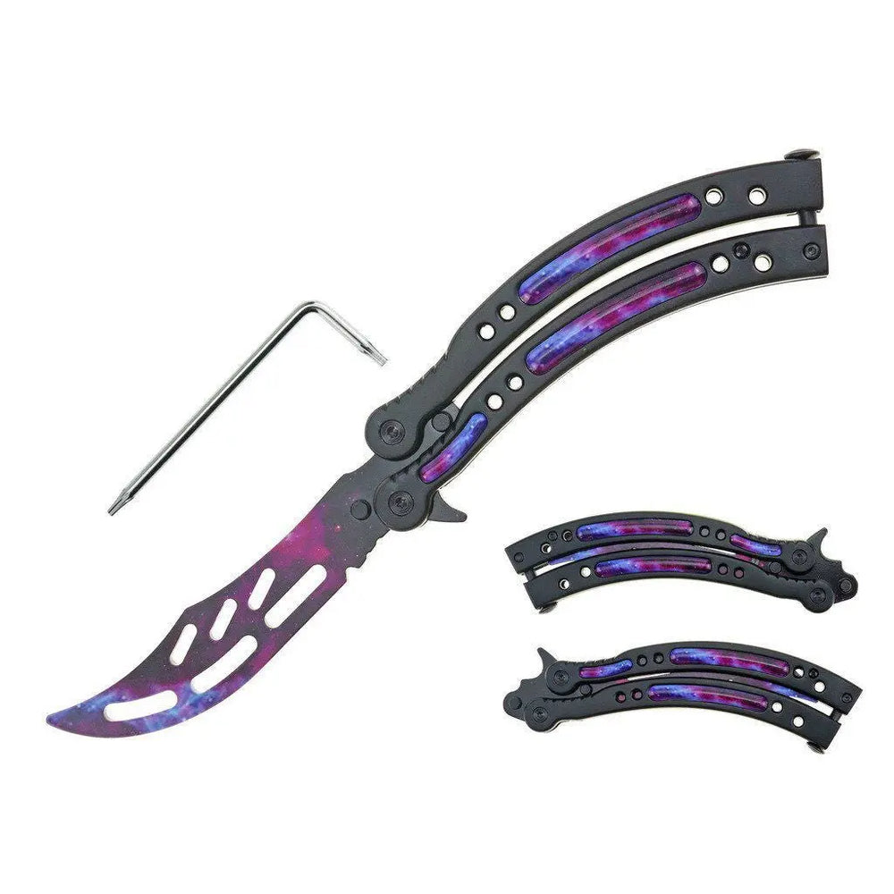 Shop Curved Trainer Balisongs (NON-SHARP) at TheBladeBros.com