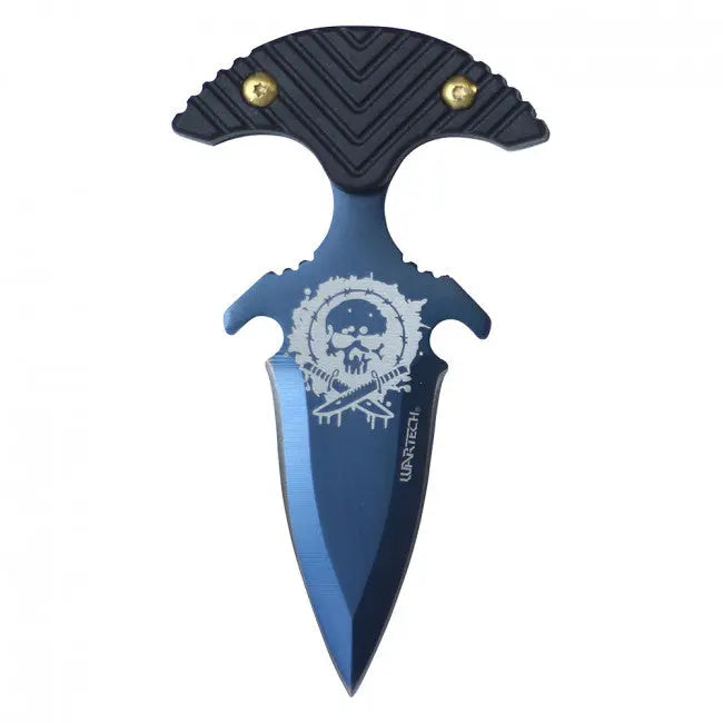 8" Fixed Blade Push Dagger-Blue | TheBladeBros.com