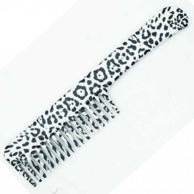 6.5" Cheetah Print Comb Knife | TheBladeBros.com