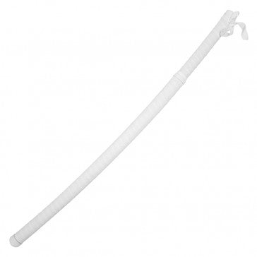 37” Non-Sharpened White Fantasy Sword with Steel Blade