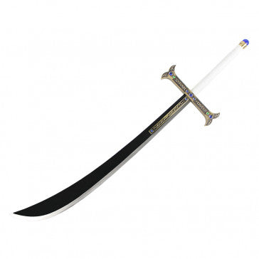 Non-Sharpened Large Scimitar Fantasy Sword Heavy Steel Blade
